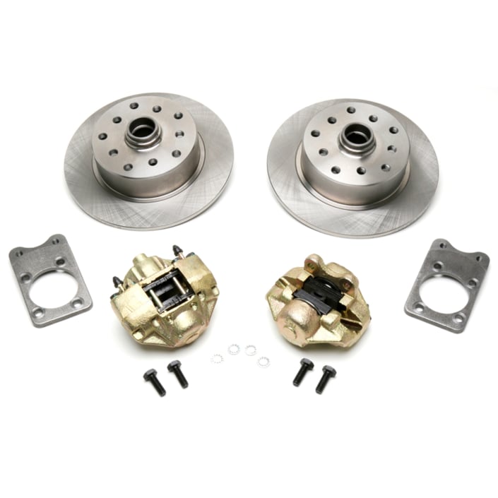 No Hassle Front Disc Brake Kit, 5-Lug Dual Pattern - 5 x 130mm & 5 x ...