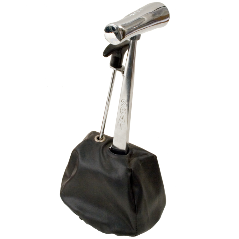 SCAT Drag-Fast Chrome Straight T-Handle Shifter | SCAT 80500 | Classic ...