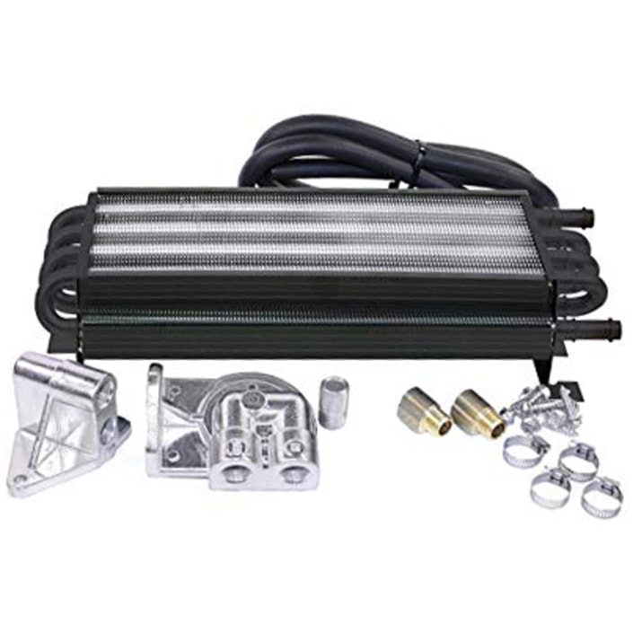 EMPI Oil Cooler Kit, 8-Pass 1/2'' Hose Barb, without Booster | EMPI 00 ...