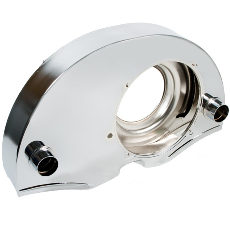 Chrome Fan Shroud, Doghouse Style with Heat Exchangers | Latest Rage ...