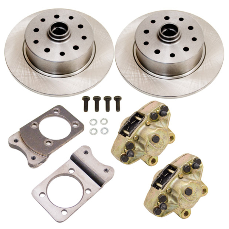 No Hassle Front Disc Brake Kit, 4-Lug VW Pattern - 4 x 130mm, fits '66 ...