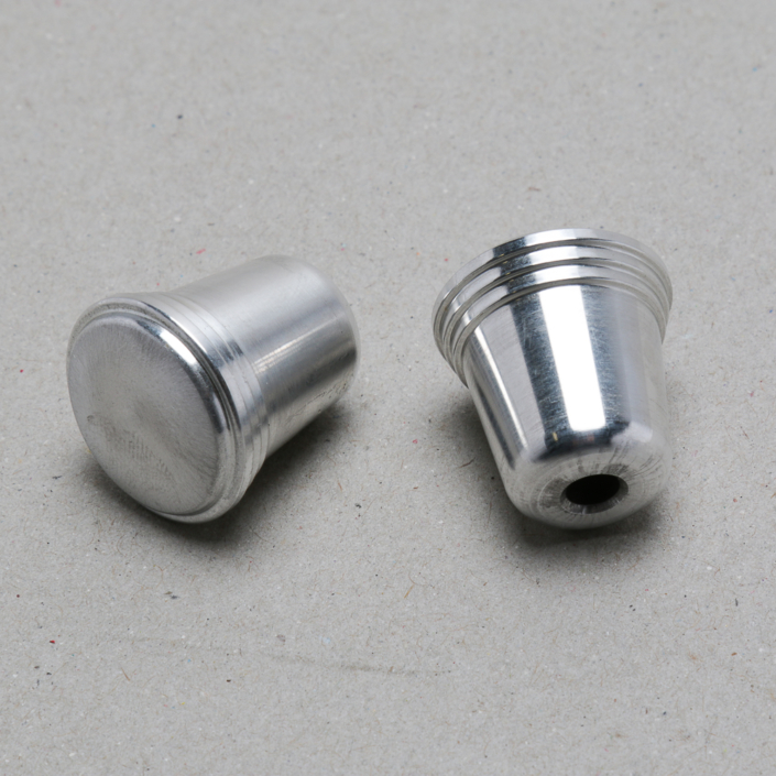 Radio Knobs, Aluminum | Werksberg Products 770947 | Classic VW Parts ...