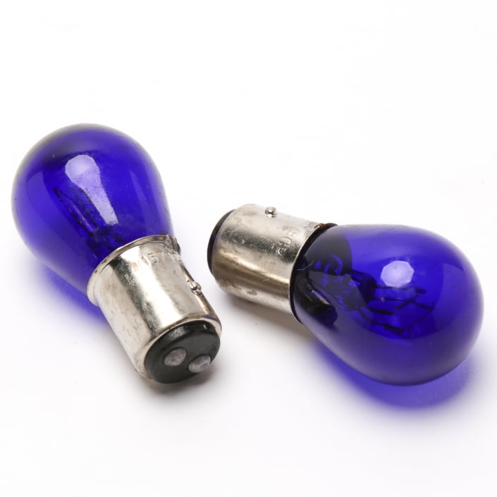 Blue 12 Volt Bulb, 1157, Dual Element | 84041 | Classic VW Parts for ...