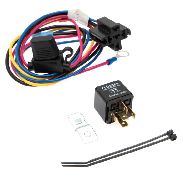 Hard Start Relay Kit, with Flosser 12 Volt Relay | IAP 971113GR ...