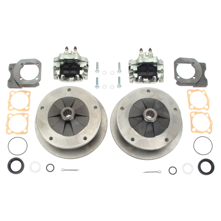 No Hassle Front Disc Brake Kit, Zero Offset, VW Wide 5 Pattern - 5 x ...