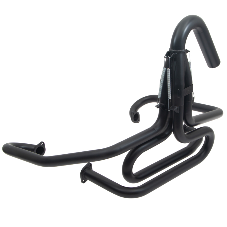 Tri-Mil Bobcat Exhaust System, 1-1/2" Standard Header with U-Bend ...