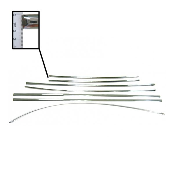 Stainless Steel Body Molding Kit, fits 1973-1977 Bug | 111898111BSS ...