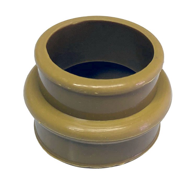 Intake Manifold Boot, Dual Port, Brown | 113129729BHD | Classic VW ...