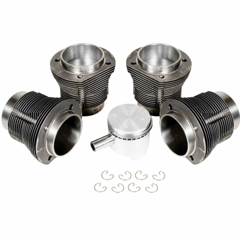 Piston and Cylinder Kit, 85.5mm, Cast pistons, 1.5, 1.6, Set of 4, Made ...