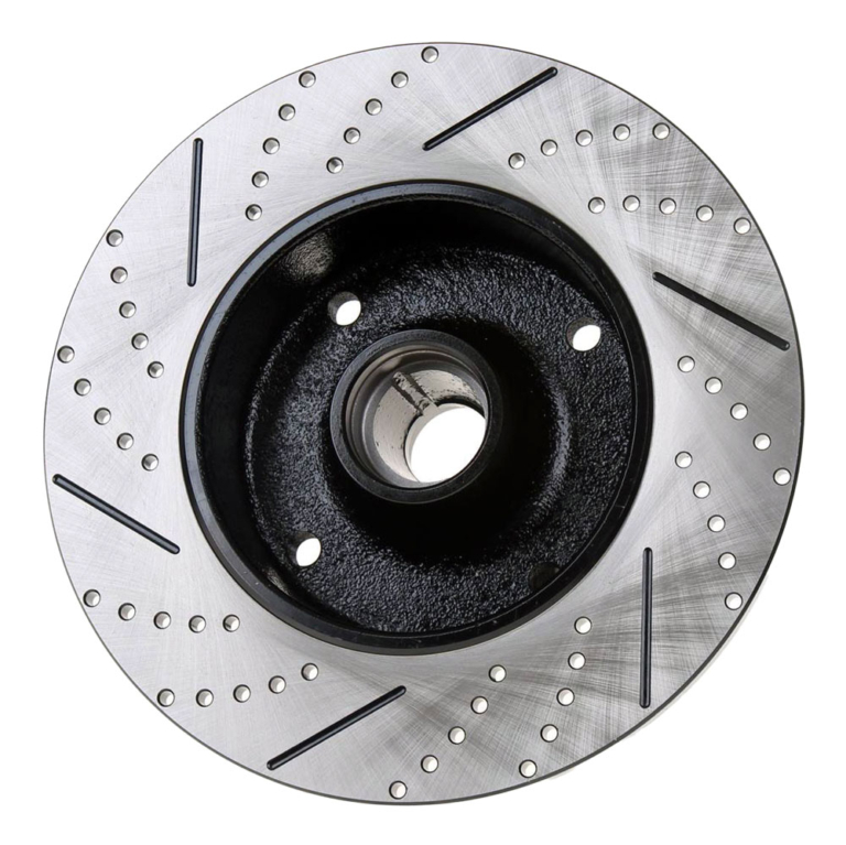 No Hassle Front Disc Brake Kit, Double Drilled, Slotted and ...